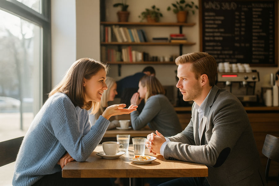 Diálogos en inglés de 2 personas: conversaciones cortas
